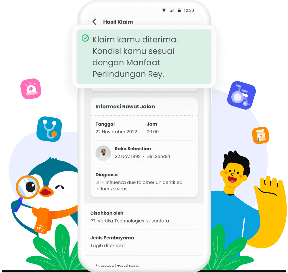 Access Inpatient Insurance with Easy Claims with Rey