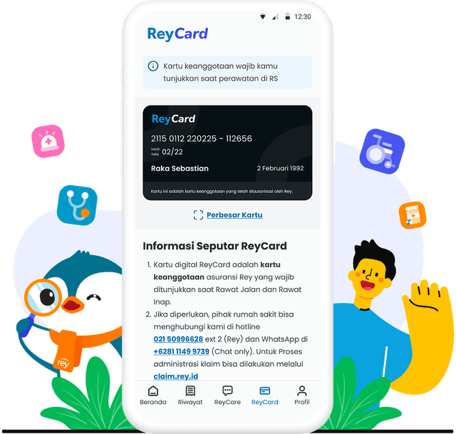 Akses Asuransi Rawat Jalan di RS Mana pun dengan Rey